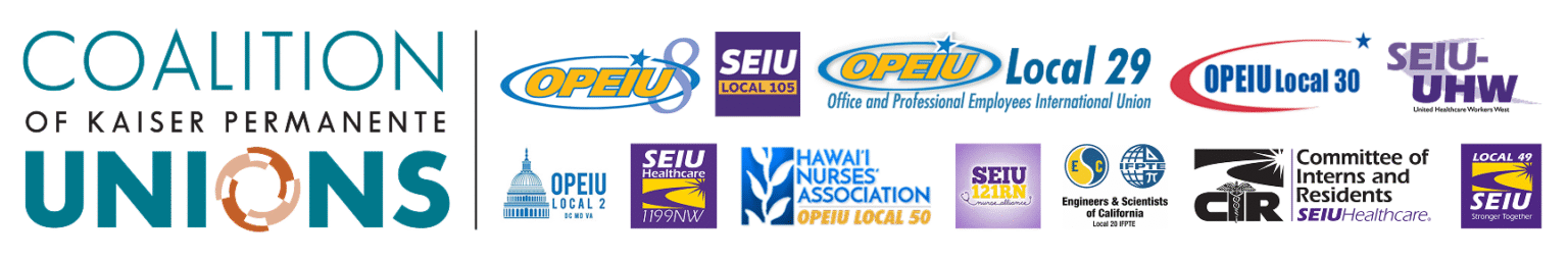 Leadership Transition – Coalition of Kaiser Permanente Unions
